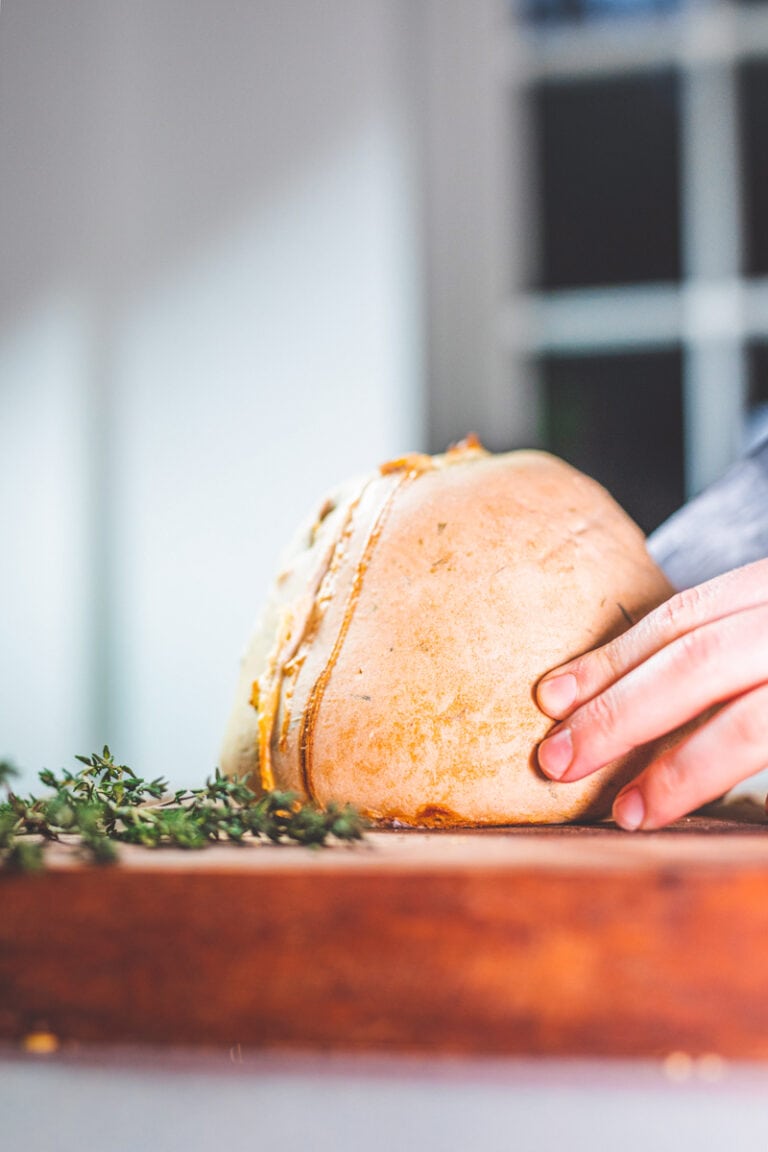 Salt-Baked Celeriac I Georgie Eats
