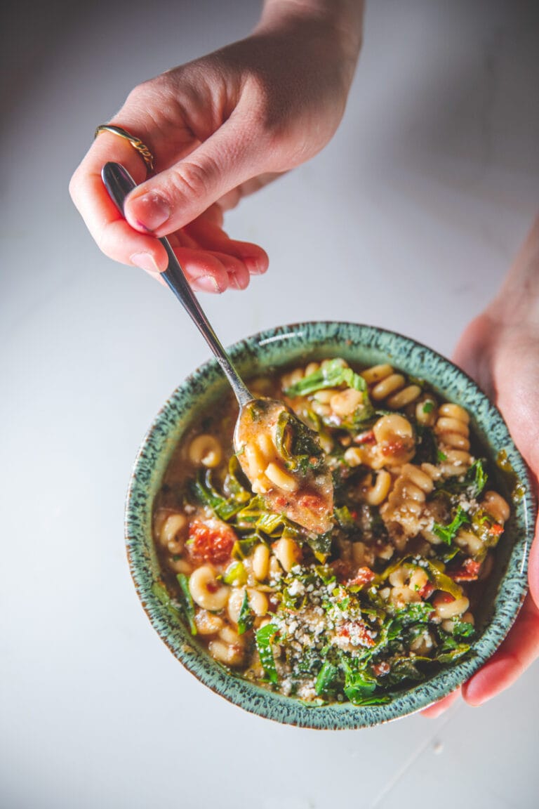 Soupy Pasta Goodness I Georgie Eats