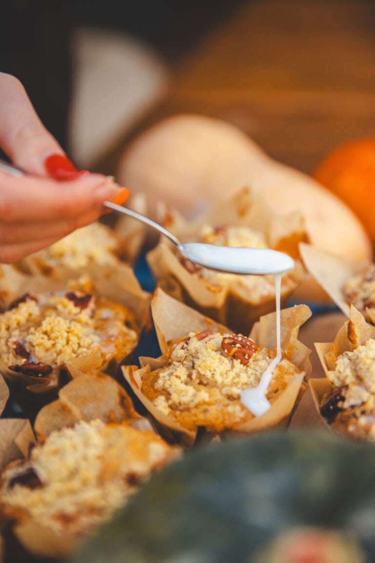 Butternut Spice Muffins I Georgie Eats